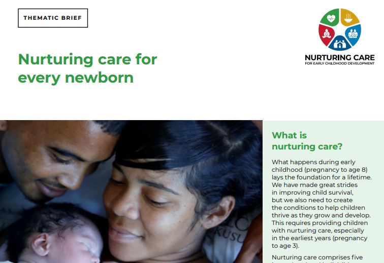 Nurturing Care for Every Newborn - AlignMNH